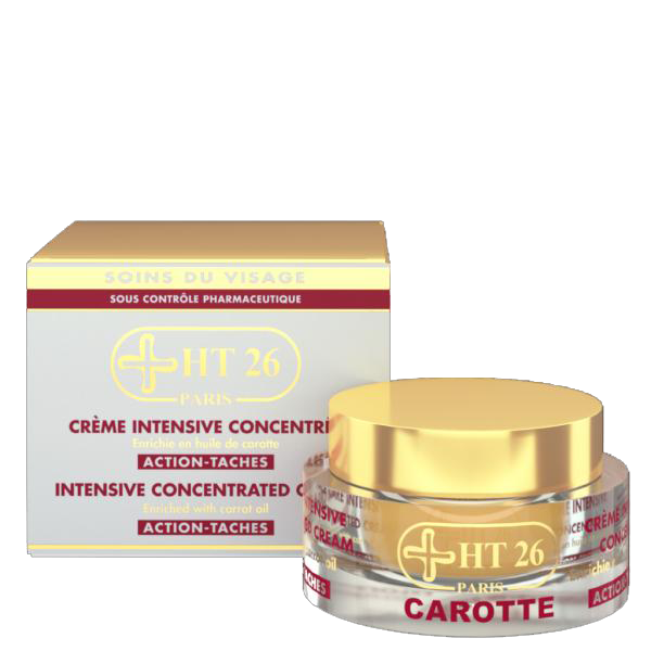 HT26 PARIS - Crème concentrée intensive Action-taches carrotte 50ml ...